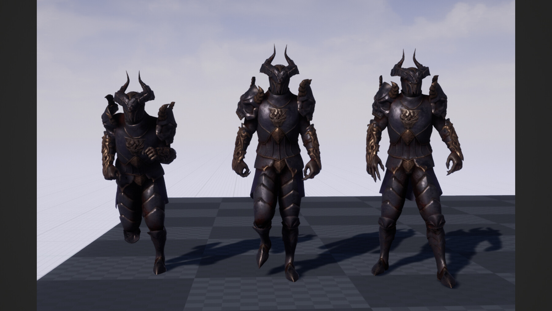 ArtStation - Horned Knight - Game Ready | Game Assets
