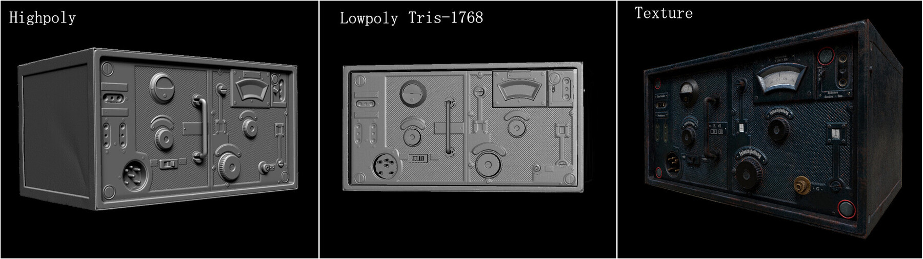 ArtStation - Radio | Game Assets