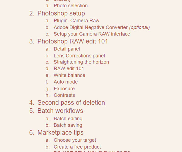 ArtStation - Free guide to create quality Photo Reference Packs | Tutorials