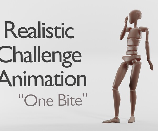 ArtStation - Realistic Animation| One Bite | Resources