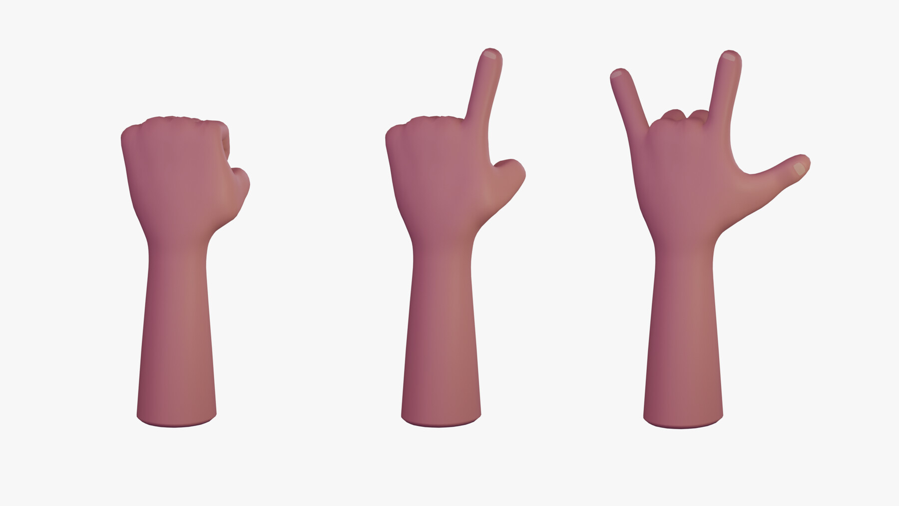 ArtStation - cartoon hand rigged | Resources