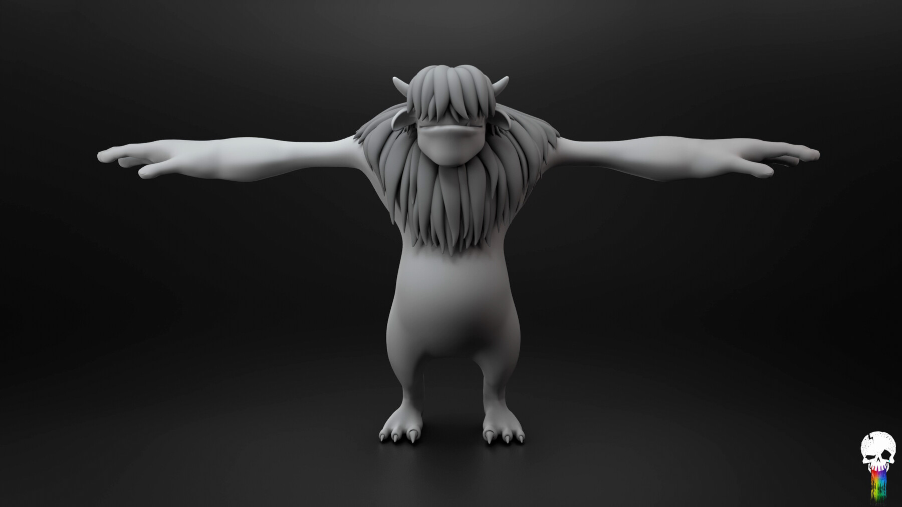 ArtStation - Cartoon Monster BaseMesh | Resources