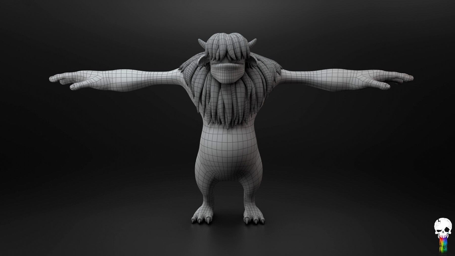 ArtStation - Cartoon Monster BaseMesh | Resources
