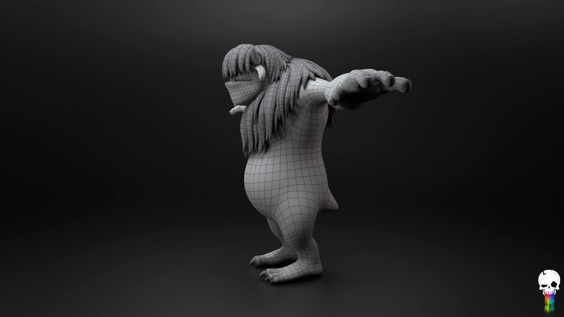 ArtStation - Cartoon Monster BaseMesh | Resources