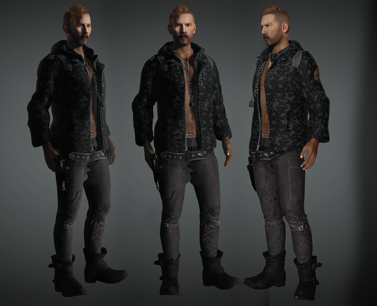 ArtStation - mercenary | Game Assets