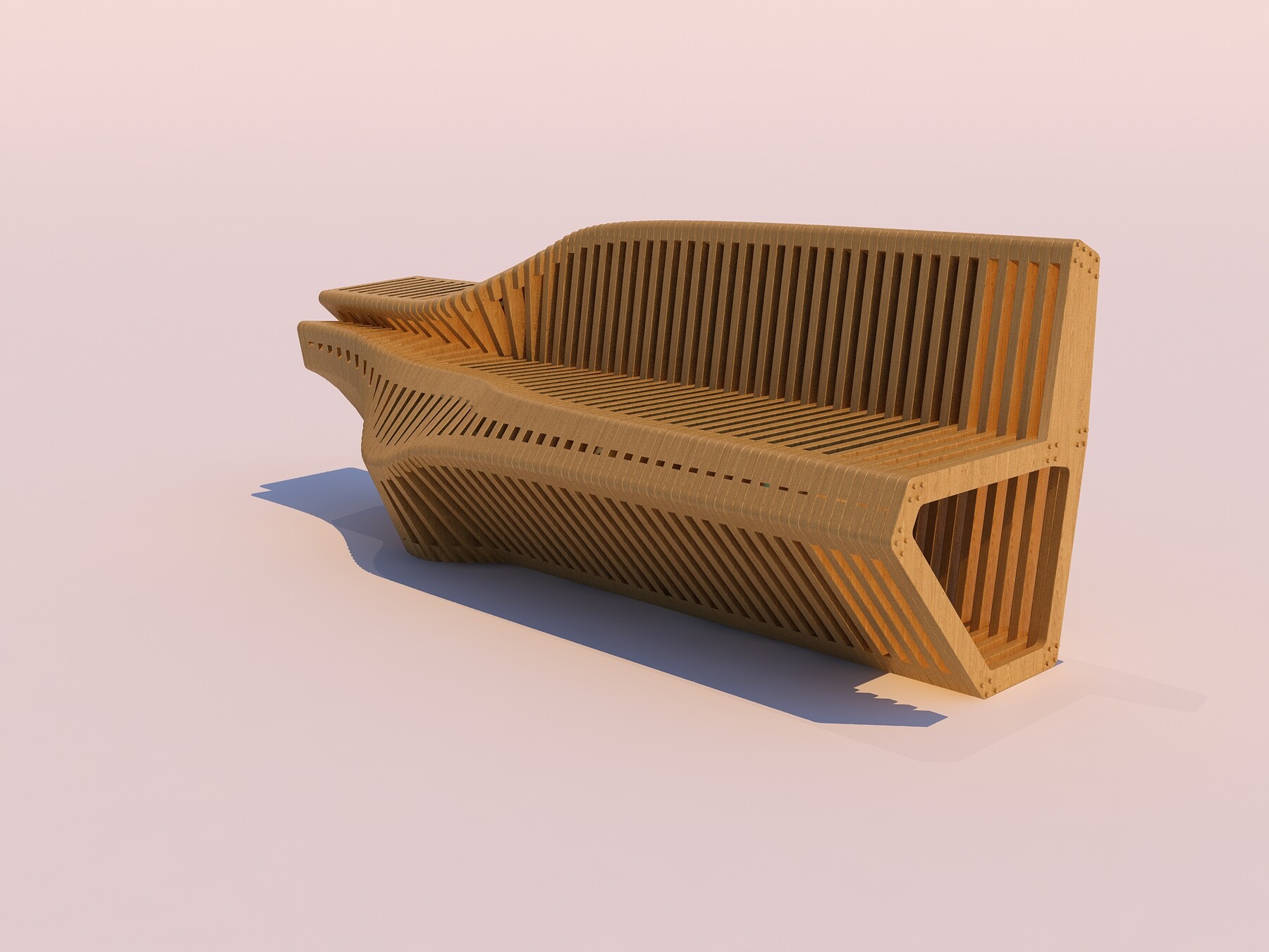 ArtStation - Parametric Bench - 06 | Resources