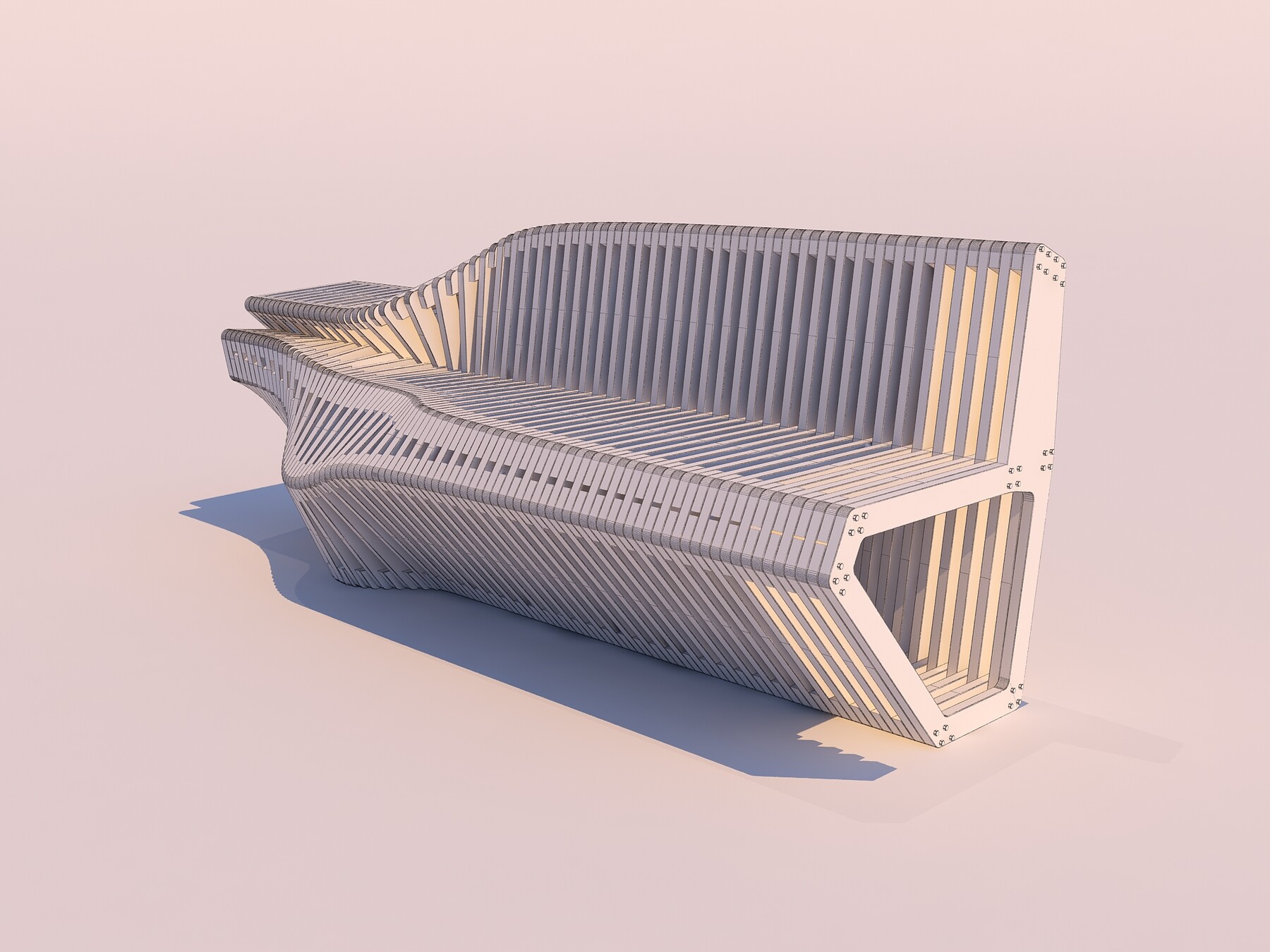 ArtStation - Parametric Bench - 06 | Resources
