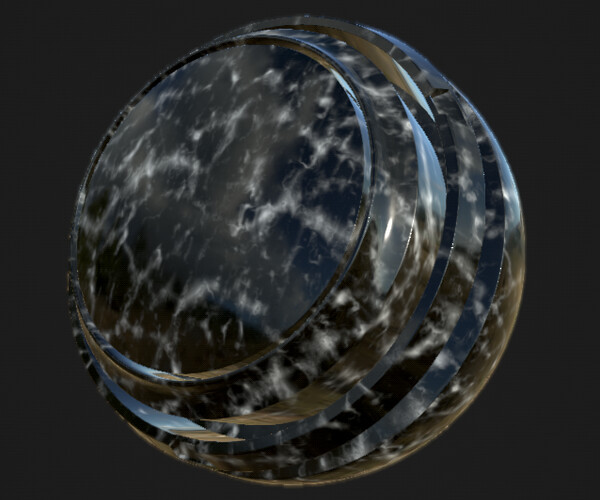 ArtStation - Black marble material | Game Assets