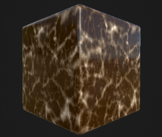 ArtStation - Brown marble material. | Game Assets