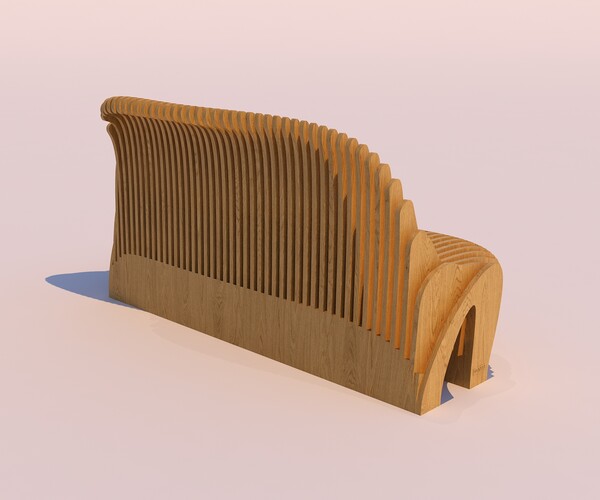 ArtStation - Parametric Bench - 07 | Resources