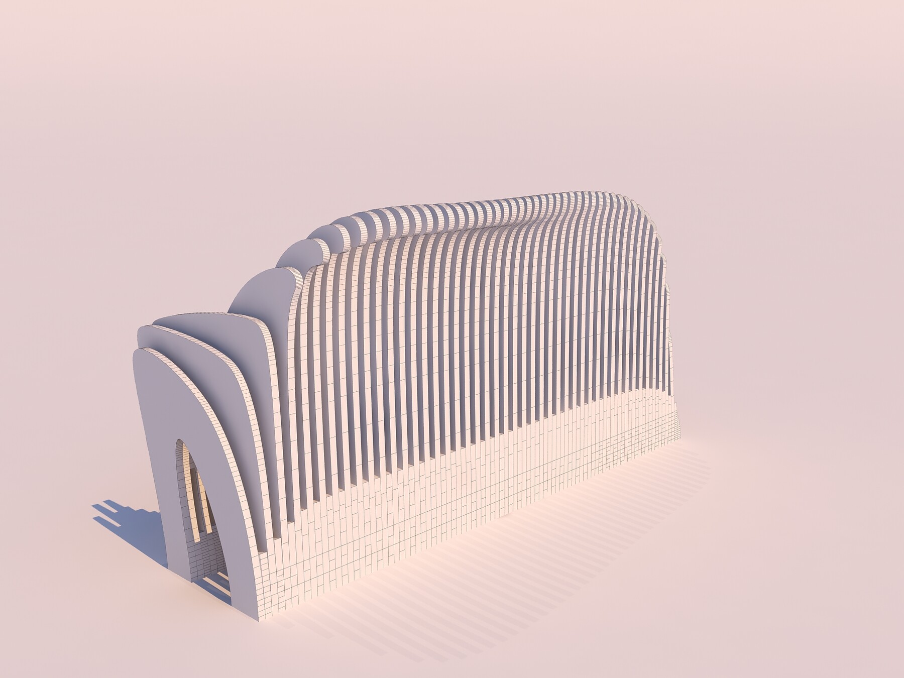 ArtStation - Parametric Bench - 07 | Resources
