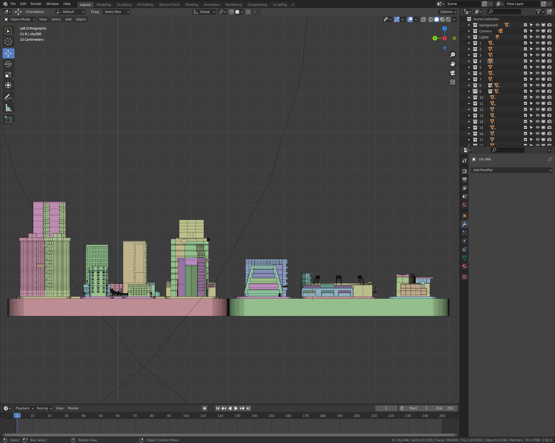 ArtStation - Low-poly isometric city | Game Assets