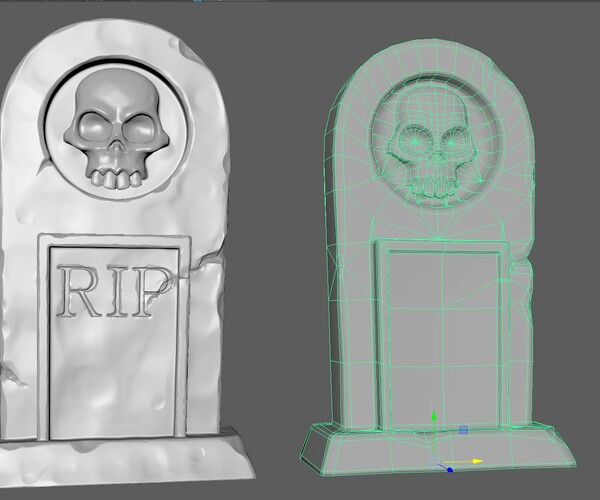 ArtStation - Gravestone: Tutorial Series Assets. | Tutorials