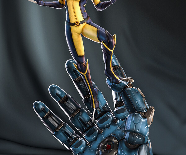 ArtStation - Heroicas - Figure 2 - X23 - 3D print model STL | Resources