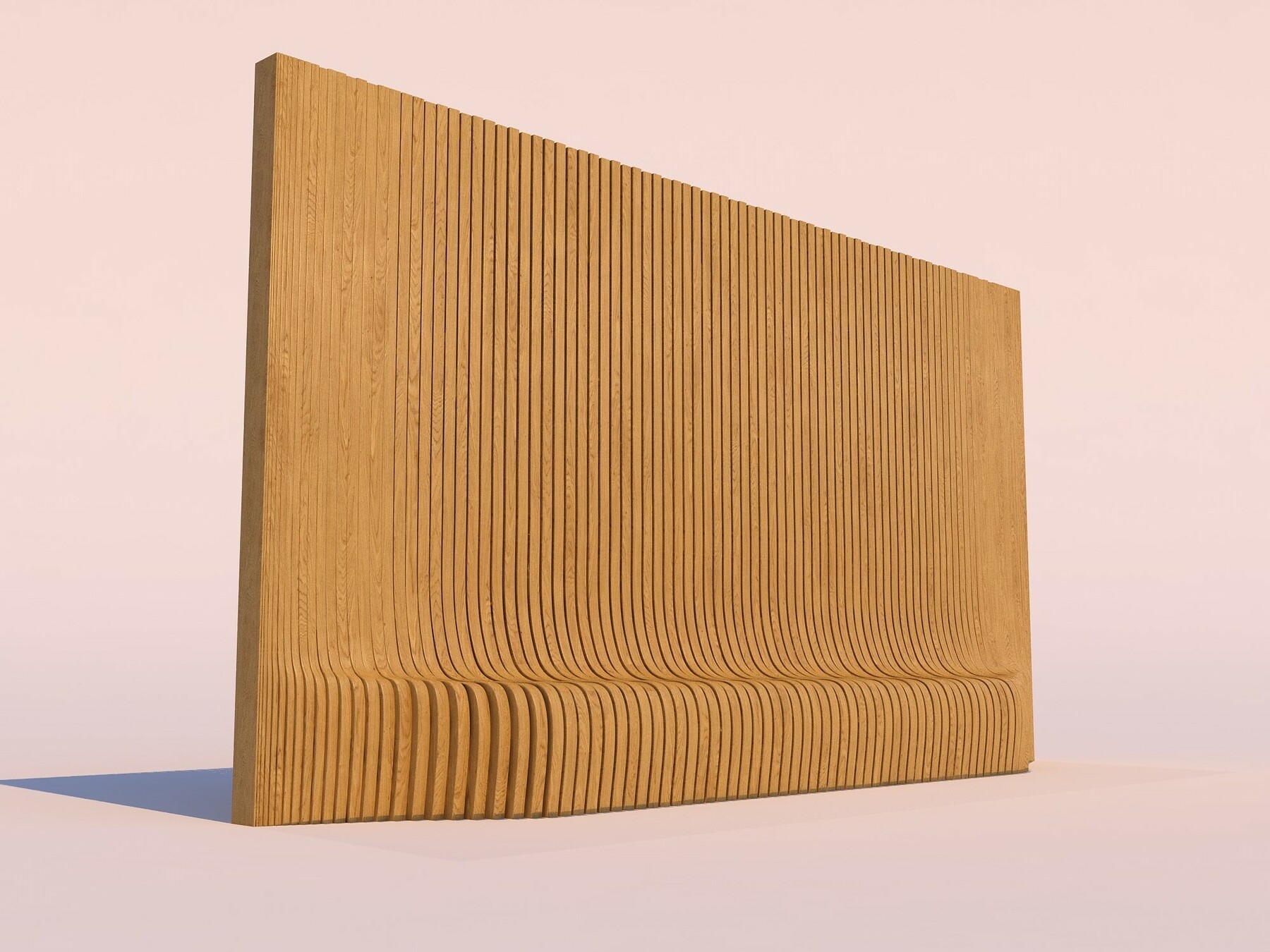 ArtStation - Parametric Wall-Bench | Resources