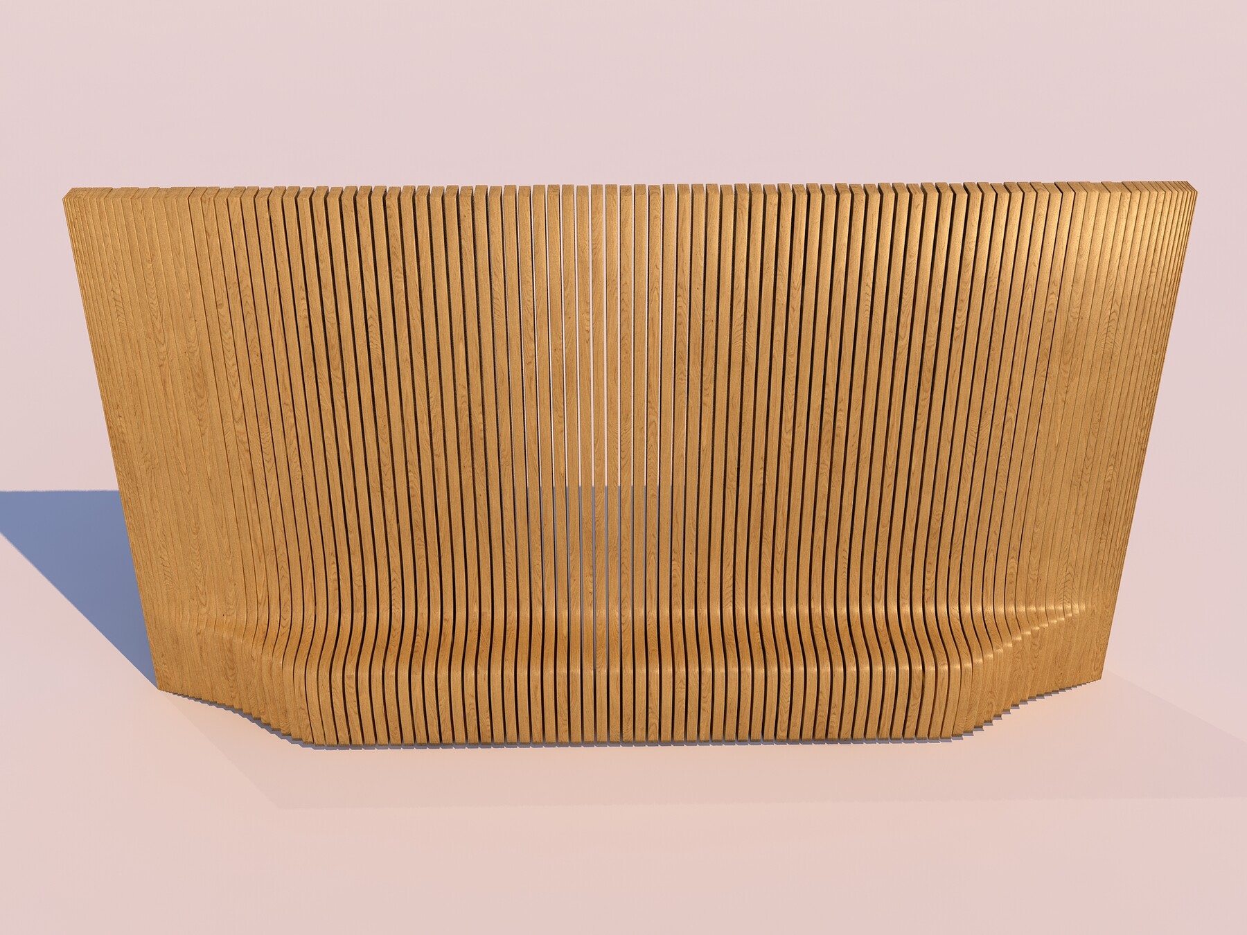 ArtStation - Parametric Wall-Bench | Resources