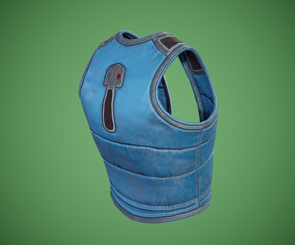 ArtStation - Vest low-poly | Game Assets