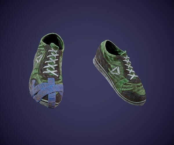 ArtStation - Shoes2 | Game Assets