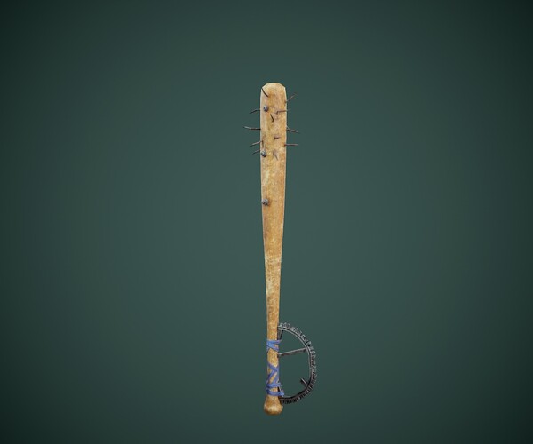 ArtStation - Post apocalyptic baseball bat set | Game Assets