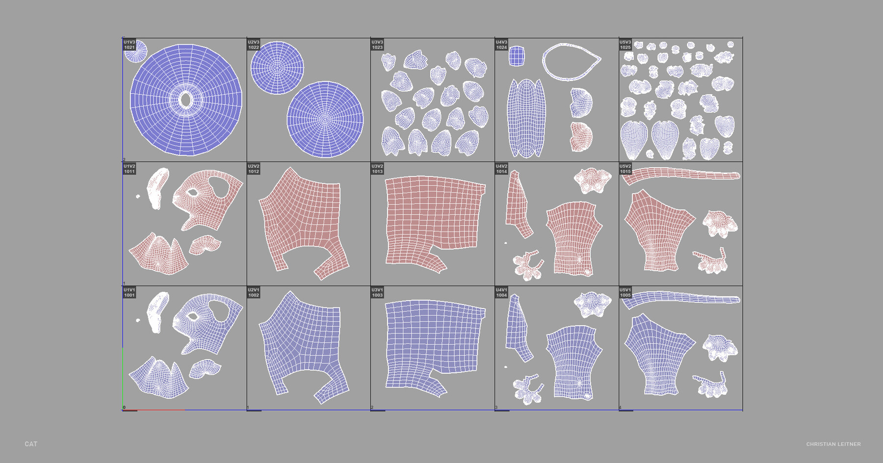 ArtStation - CAT - sculpt/retopology/uvs | Resources