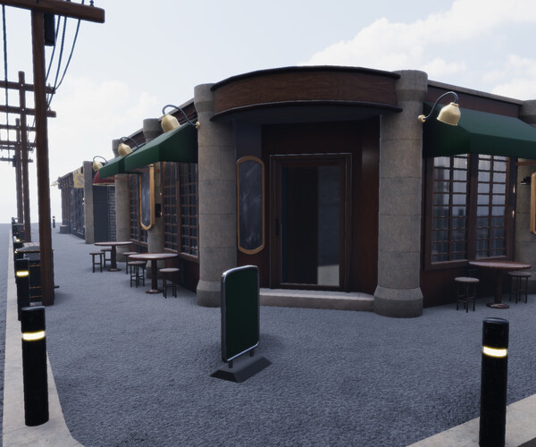 ArtStation - Stores Vol 1 For Unity Engine | Game Assets