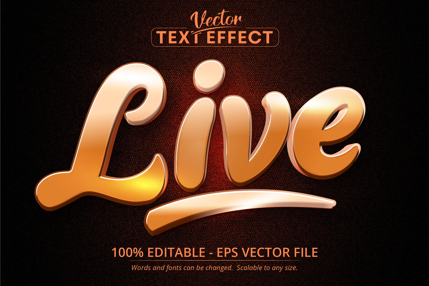 ArtStation - Live text, calligraphy style editable text effect | Artworks