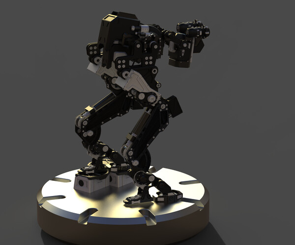 ArtStation - #MECH SERIES 4 - THE CHICKEN RUNNER | Resources