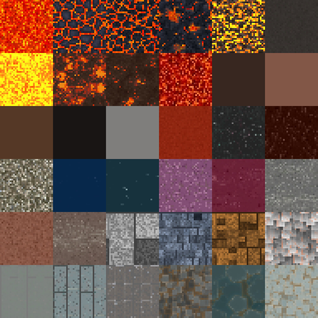ArtStation - Pixel Art PBR Textures Bundle | Resources