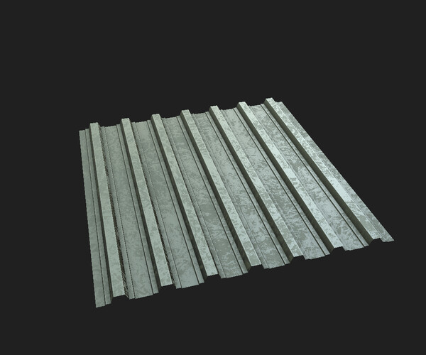 ArtStation - Roof Sheet Pbr Material | Resources