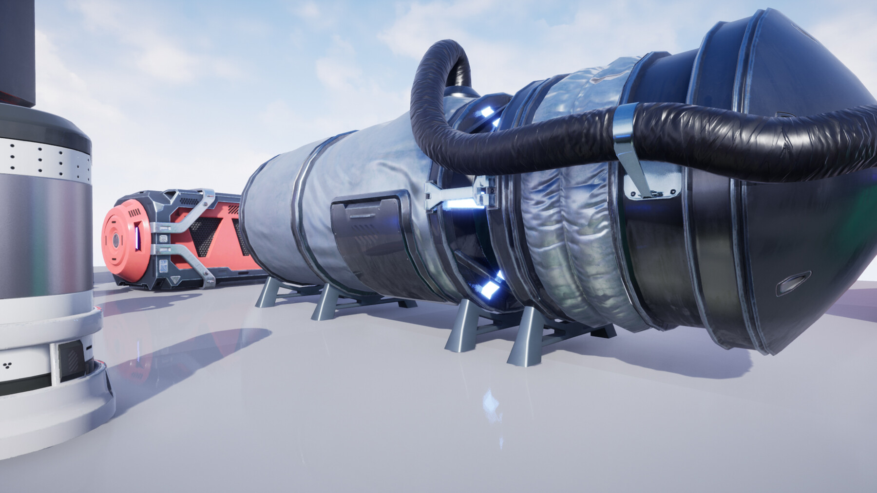 ArtStation - Abstract SciFi Props - Unreal Engine Asset | Game Assets