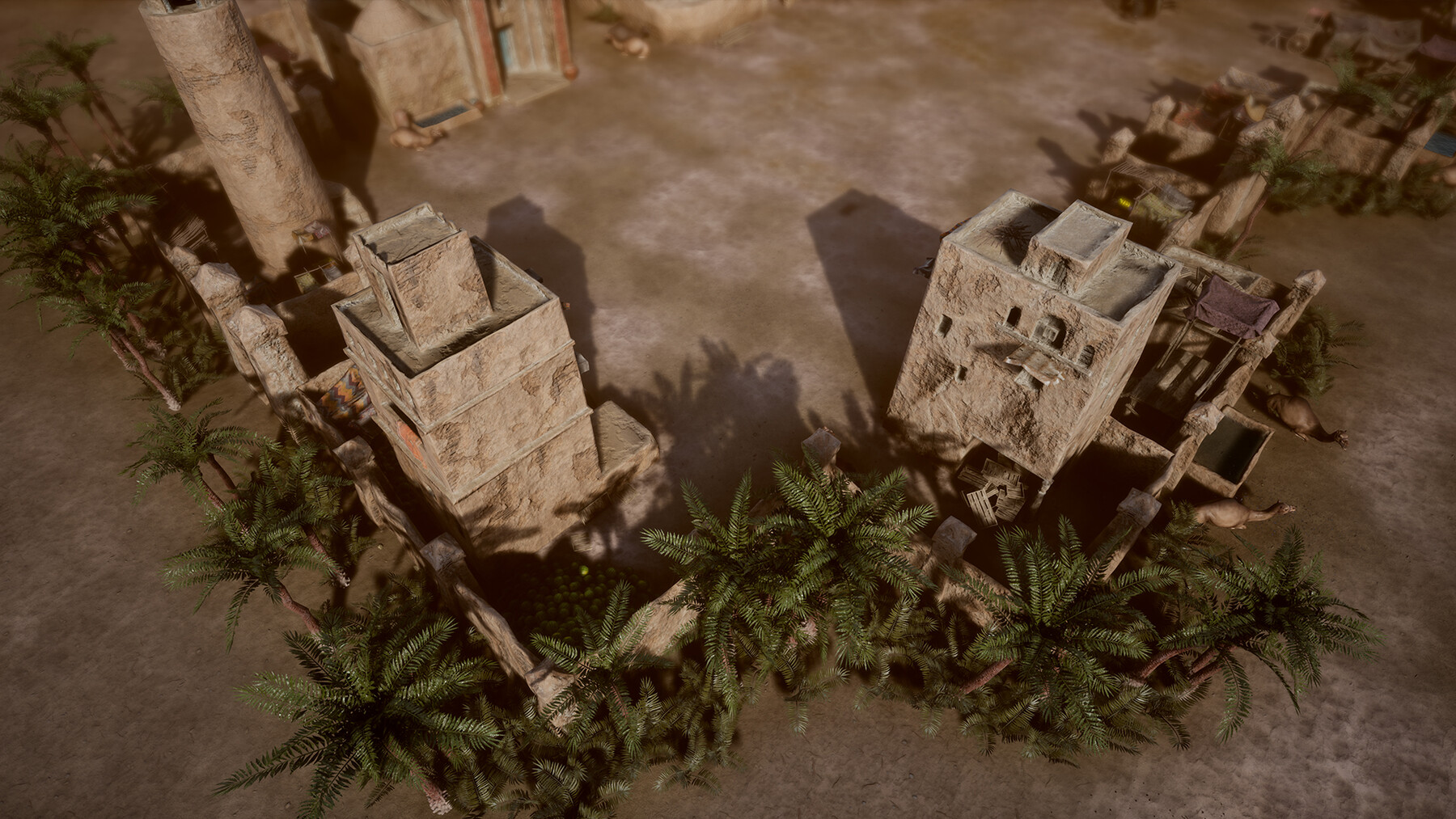 ArtStation - Top-Down Desert Town (UE4) | Game Assets