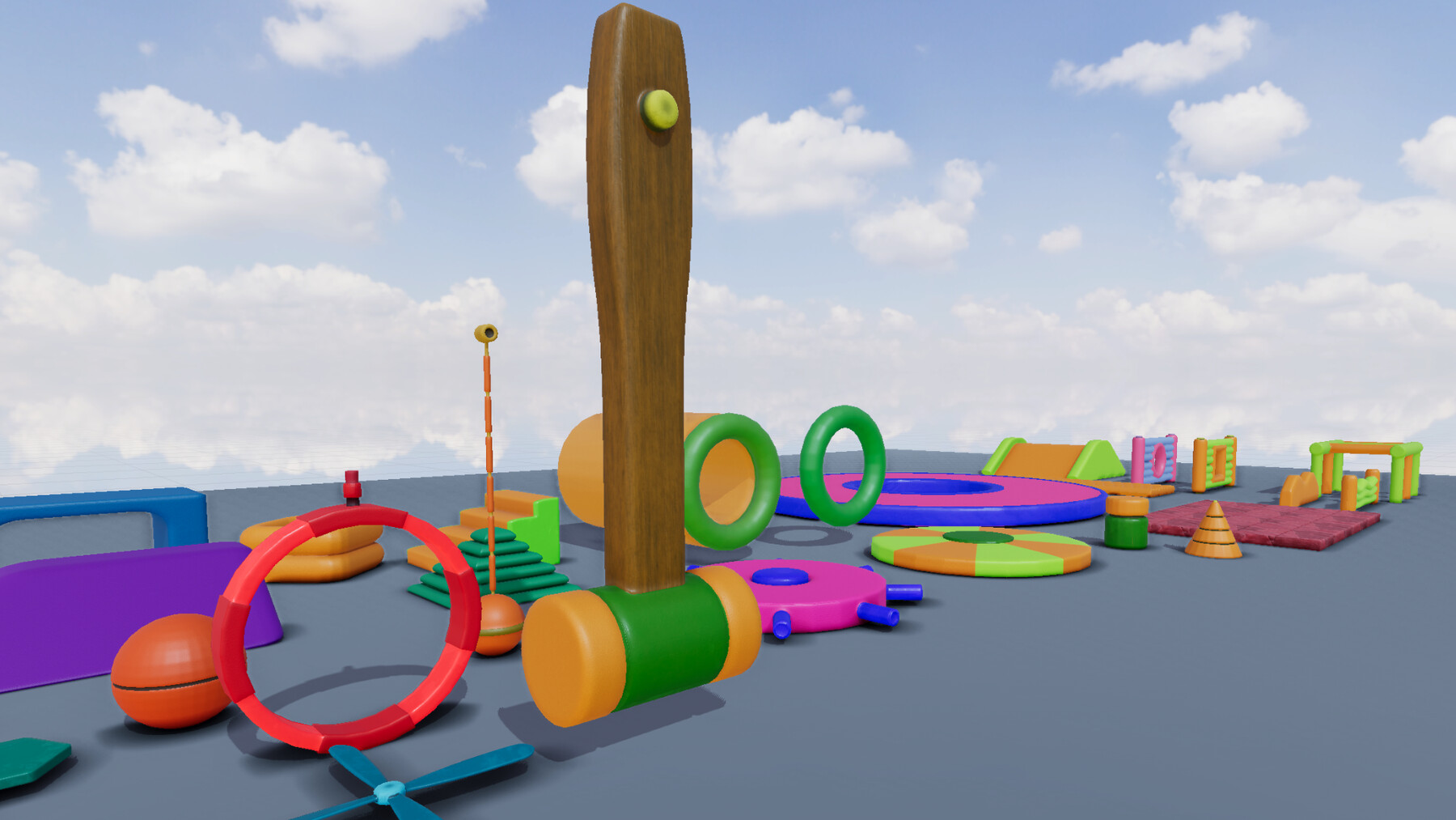 Artstation Fun Obstacle Course Expansion For Unity Engine Game Assets