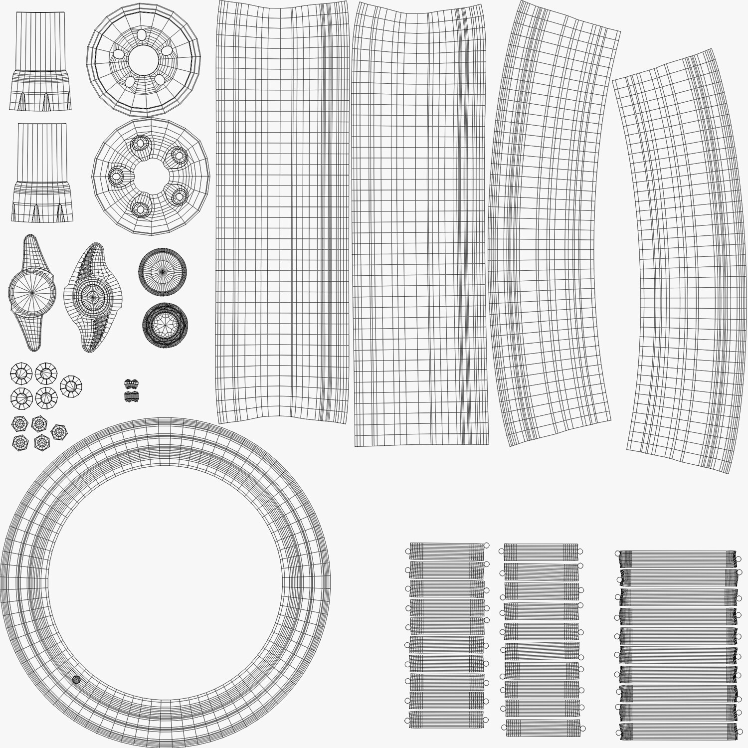 ArtStation - Texan Wire Wheel | Game Assets