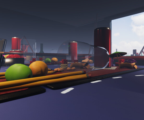 ArtStation - Micro Race Track Vol 1 For Unity Engine | Game Assets