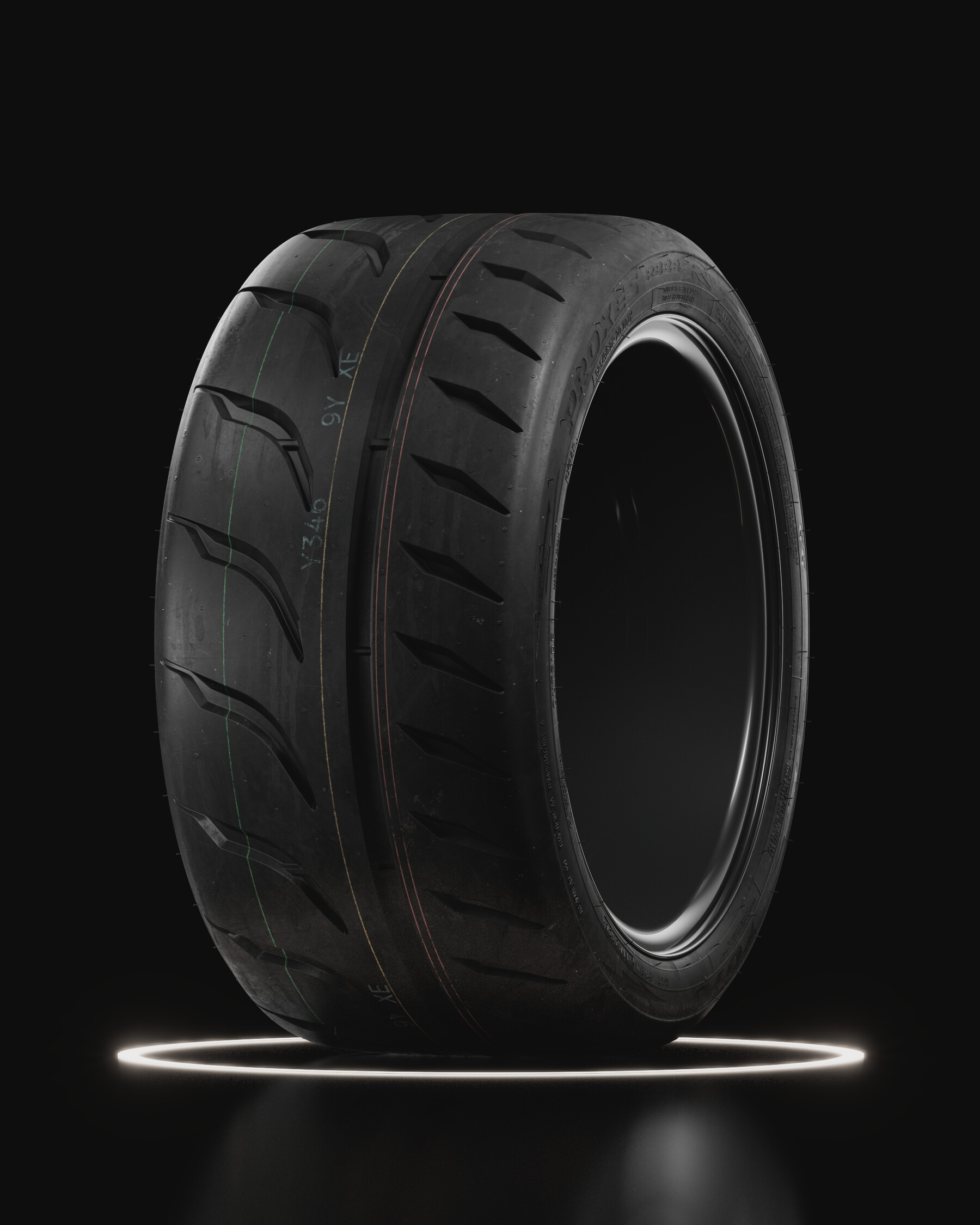 ArtStation - Toyo Proxes r888R Tire (Real World Details) | Resources
