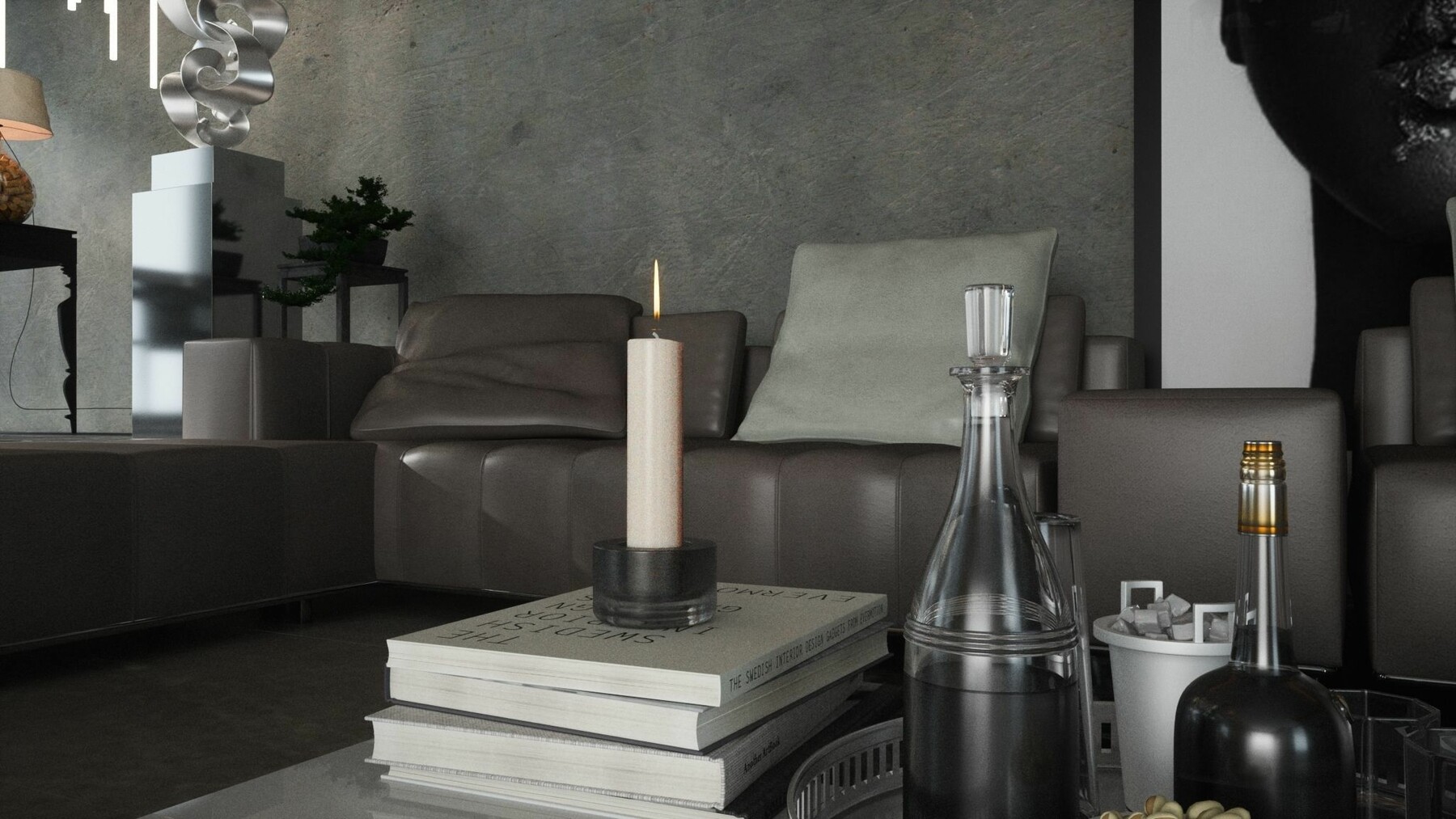 ArtStation - Living Room Fstorm Render Scene | Resources