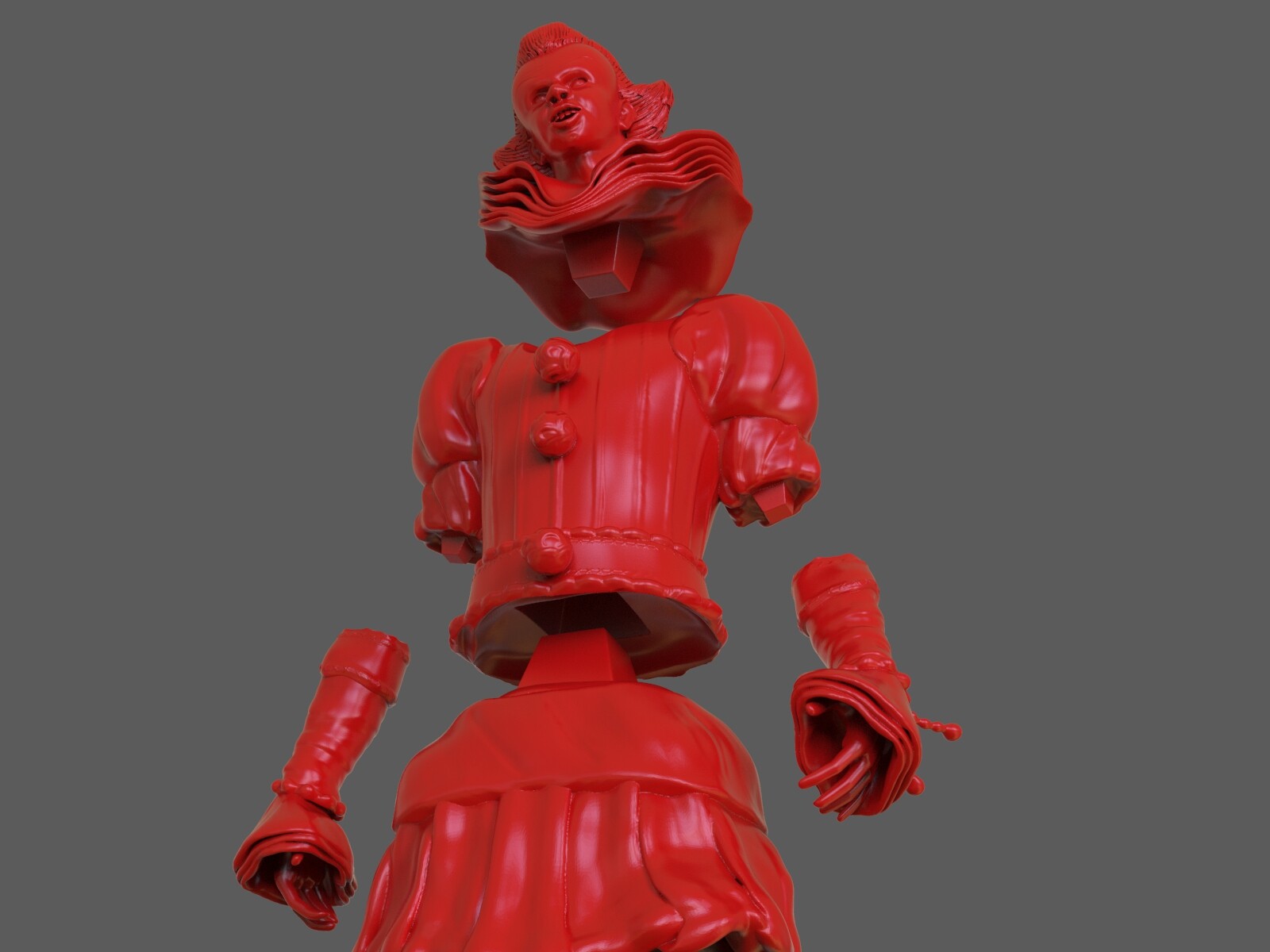 ArtStation - Pennywise IT Sculpture 2017 | Resources