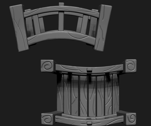 ArtStation - Stylized Objects IMM Brush Pack (10 in One) | Brushes