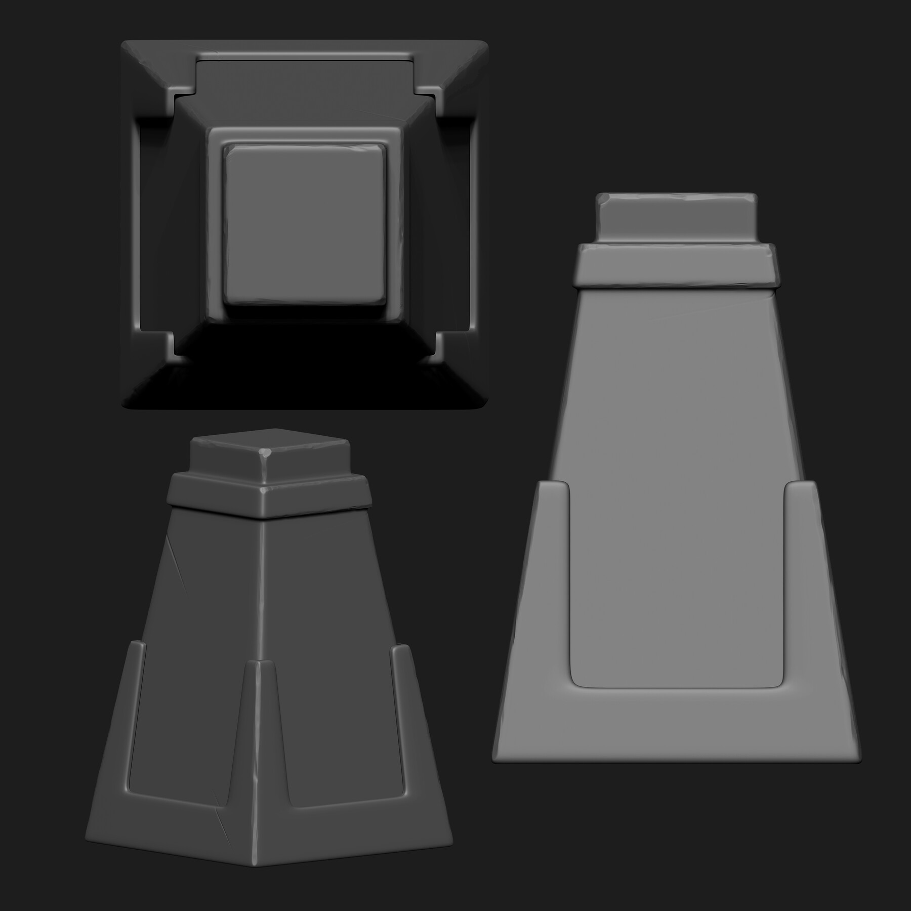 ArtStation - Stylized Objects IMM Brush Pack (10 in One) | Brushes