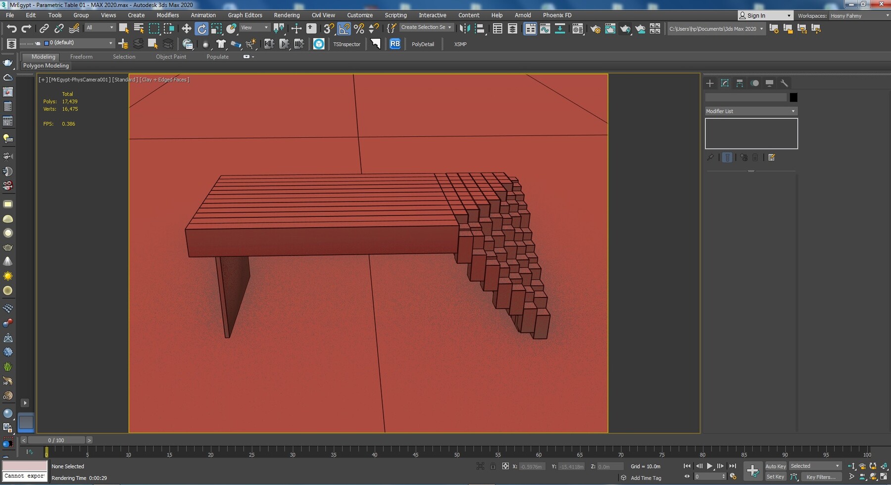 ArtStation - Parametric Table - 01 | Resources