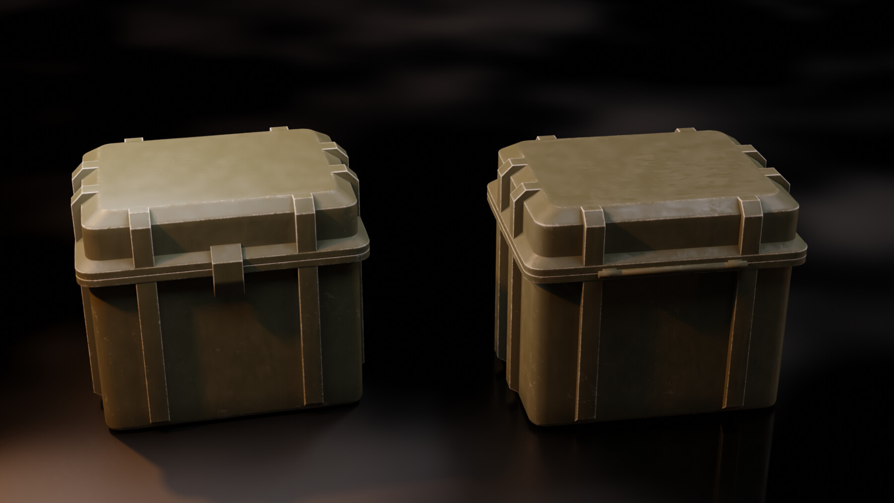 ArtStation - Battery Box Case | Game Assets