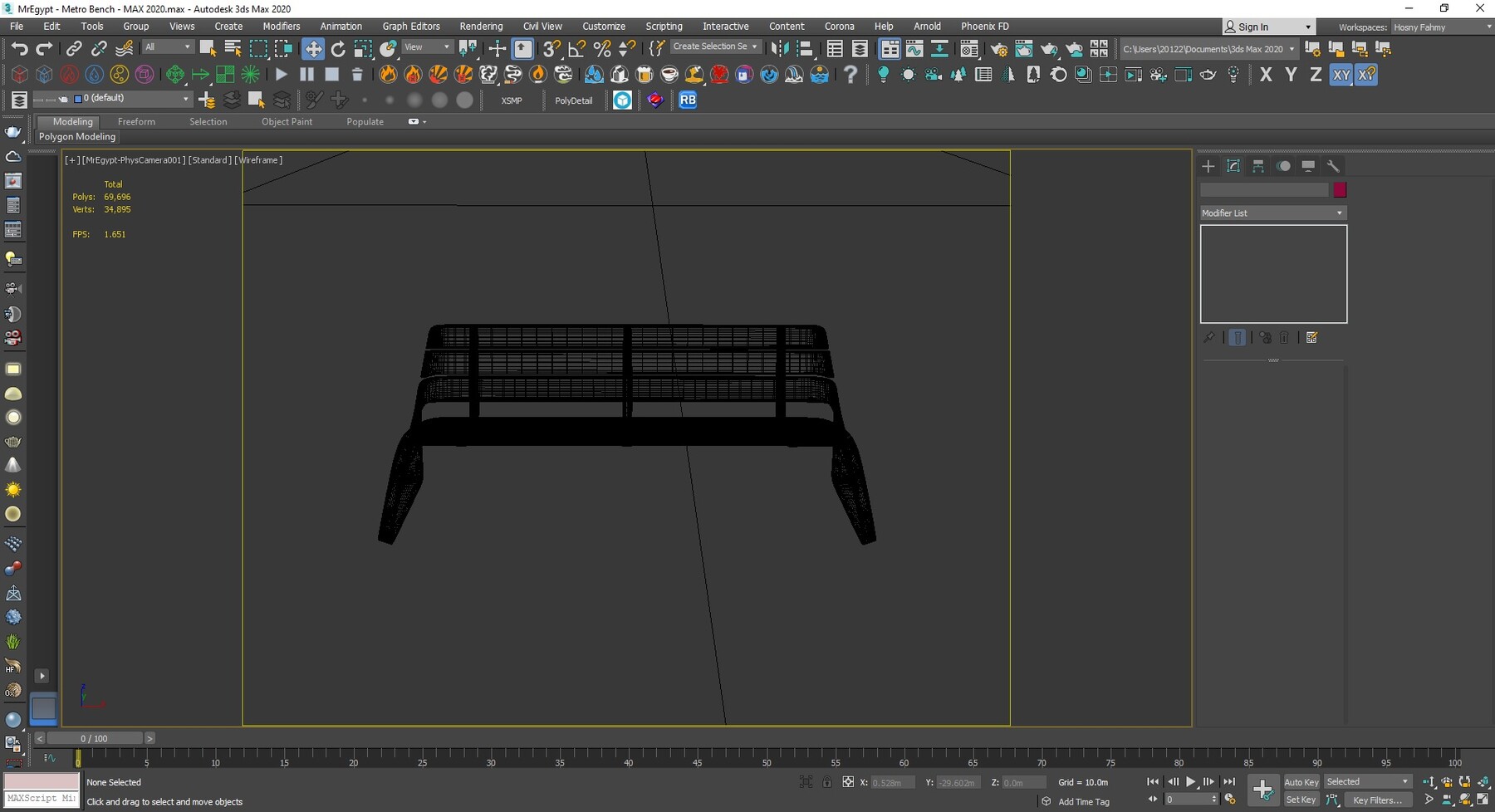 ArtStation - Metro Bench | Resources