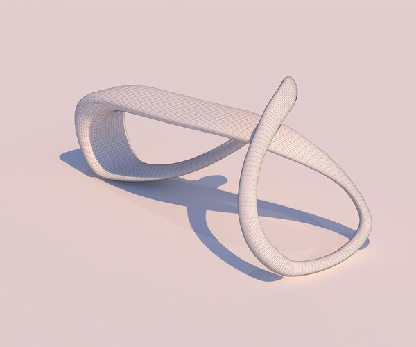 ArtStation - Sci-Fi Outdoor Bench | Resources