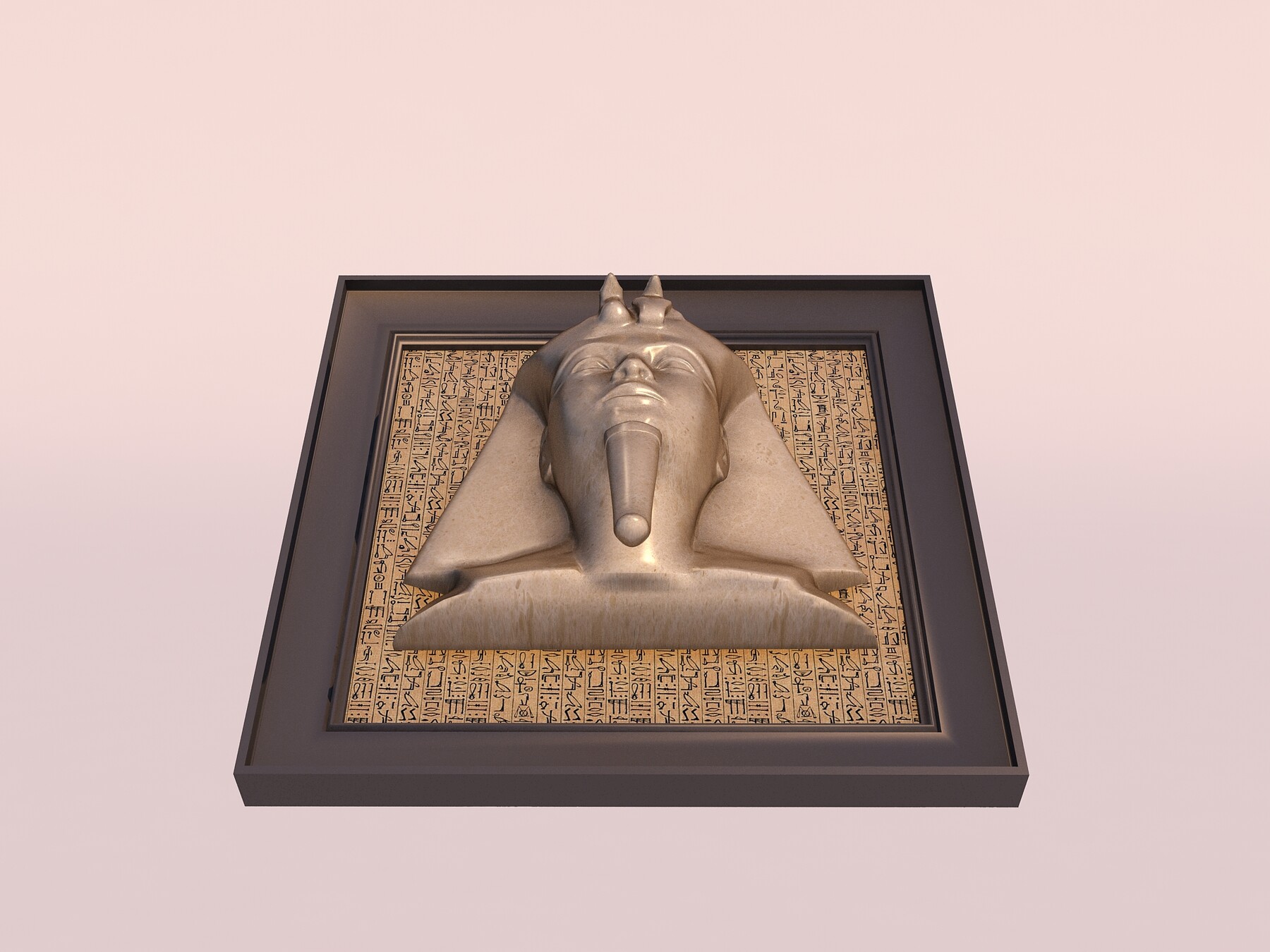 ArtStation - Pharaoh's Wall Decor | Resources