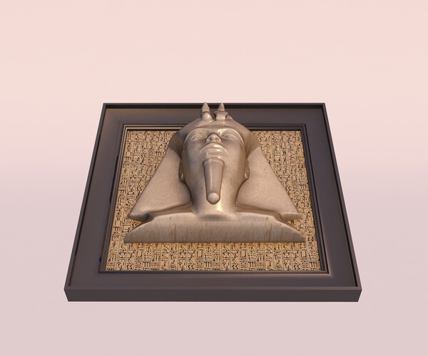ArtStation - Pharaoh's Wall Decor | Resources