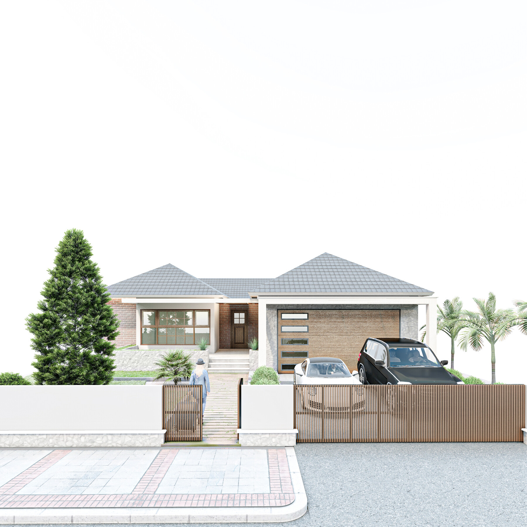 ArtStation - 3D Modeling Architecture Modern Residence | Resources