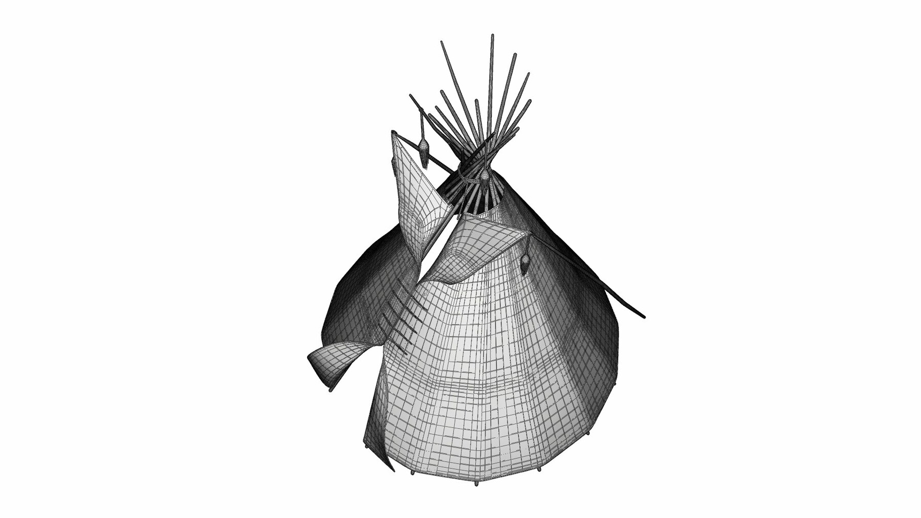 ArtStation - 3D Tepee | Resources