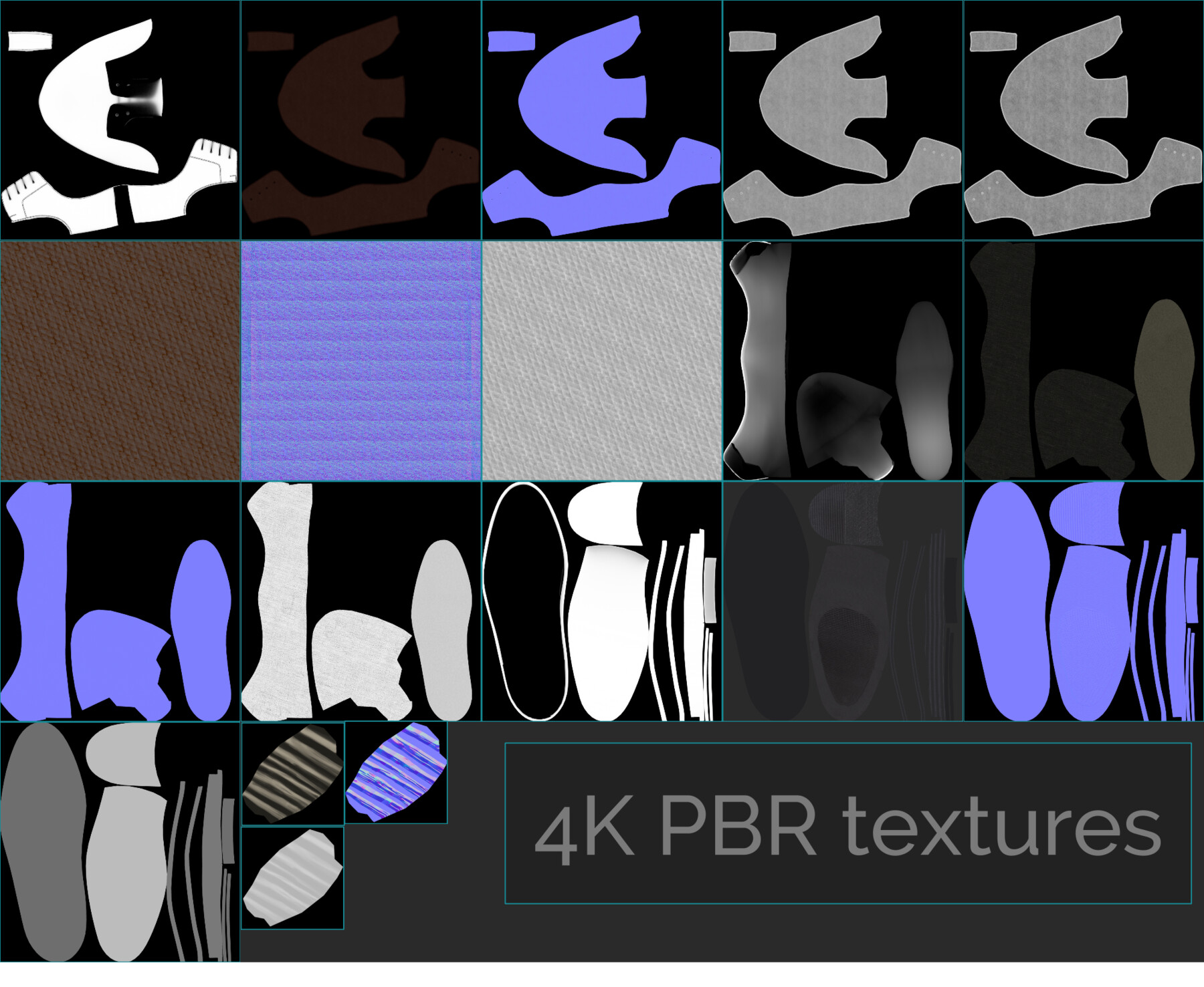 ArtStation - Classic Shoe - Brown | Resources