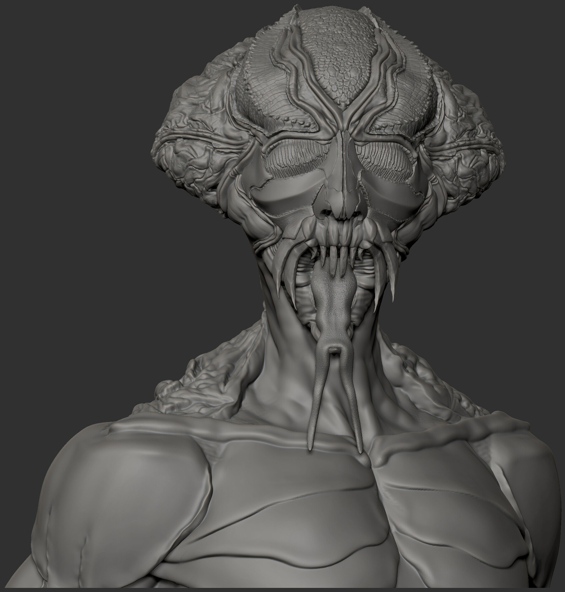 ArtStation - Insect Creature Bust | Resources