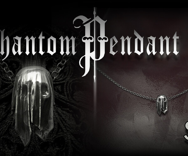 ArtStation - Phantom Pendant STL | Resources
